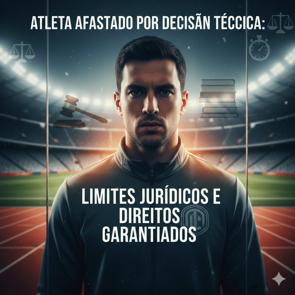 Atleta afastado por decisão técnica: limites jurídicos e direitos ...